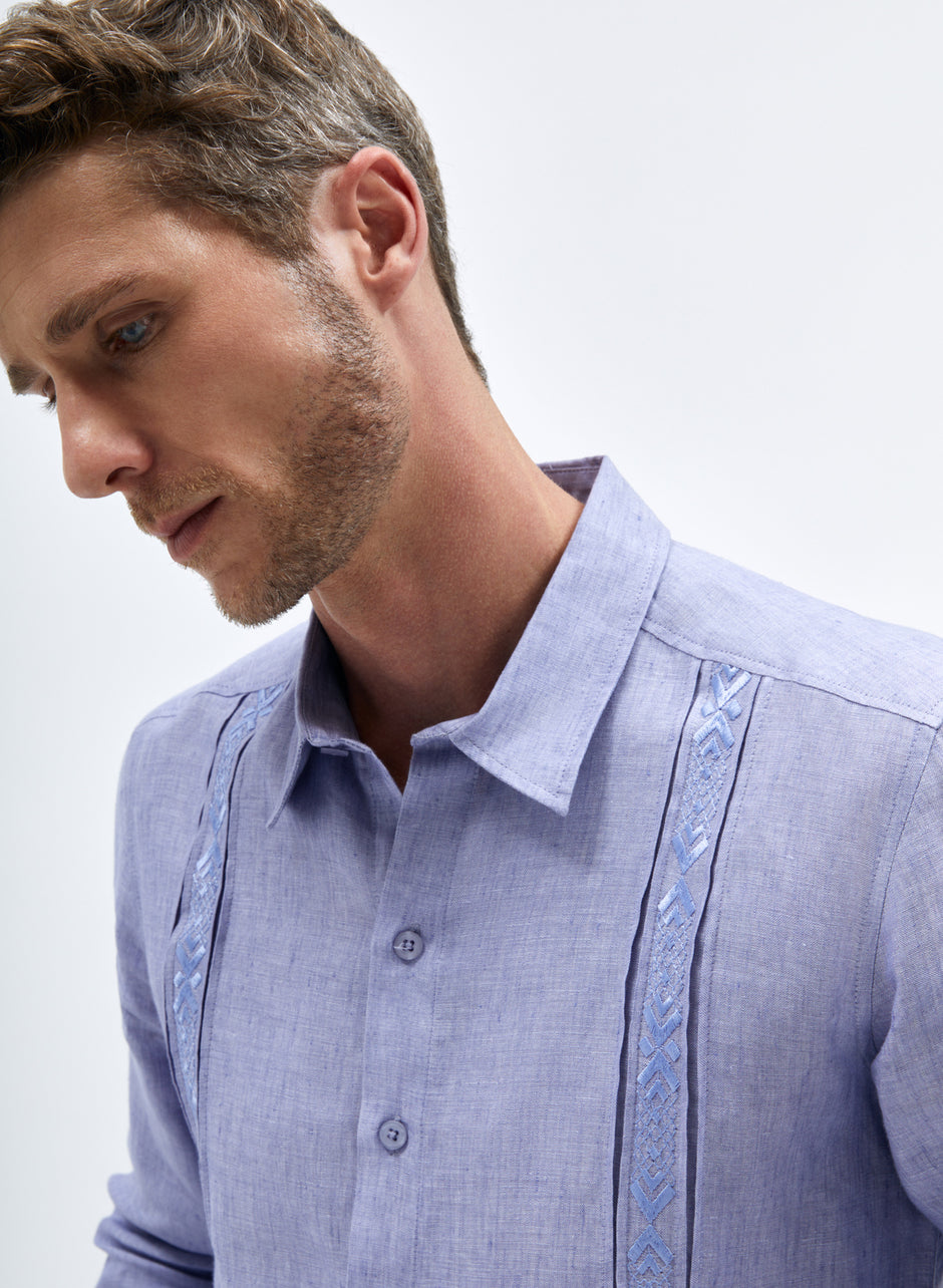 Camisas Guayaberas Hombre 100% Lino | Formales y Casuales – Abito